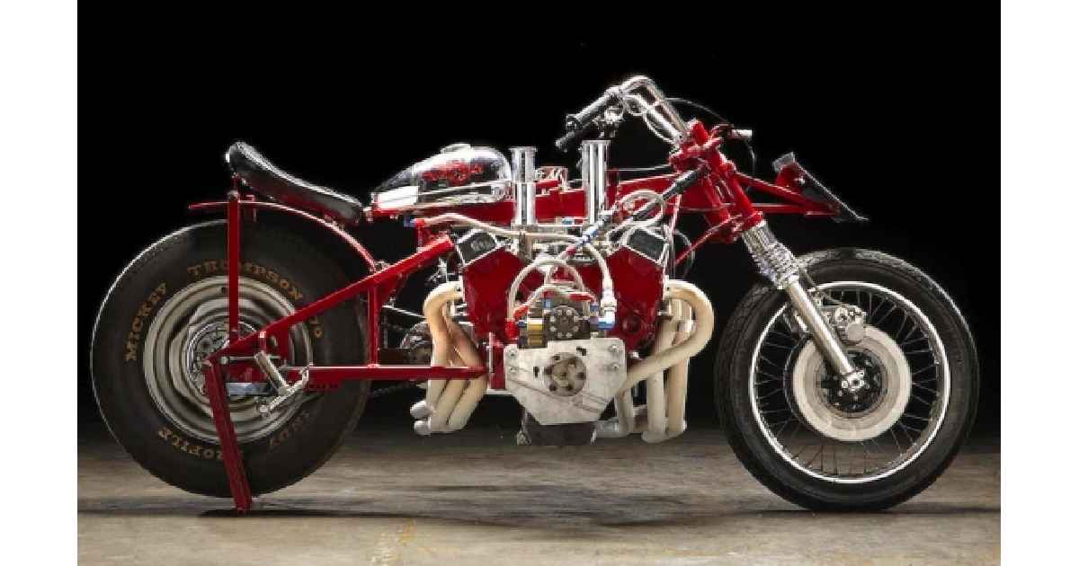 This World Record Motorcycle Is a V8 on Wheels, And It's For Sale ...